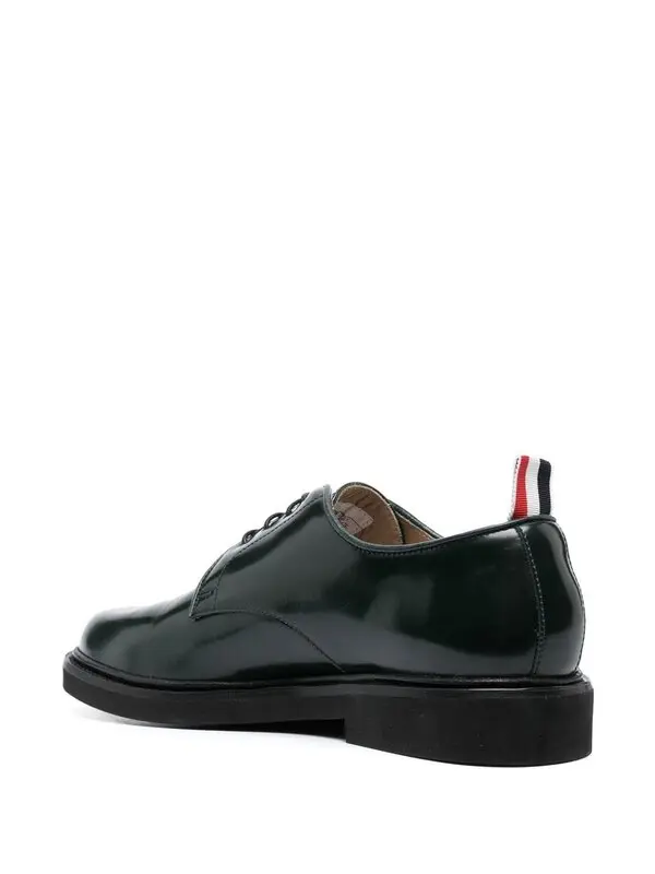 Thom Browne Polished Calf Leather Lace-up Loafers