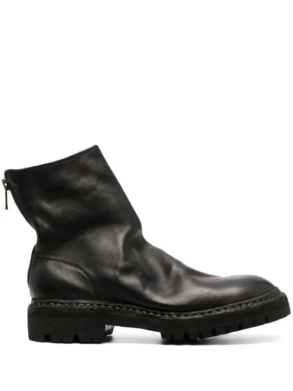 Guidi 45mm Leather Ankle Boots