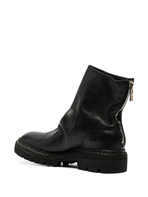 Guidi 45mm Leather Ankle Boots