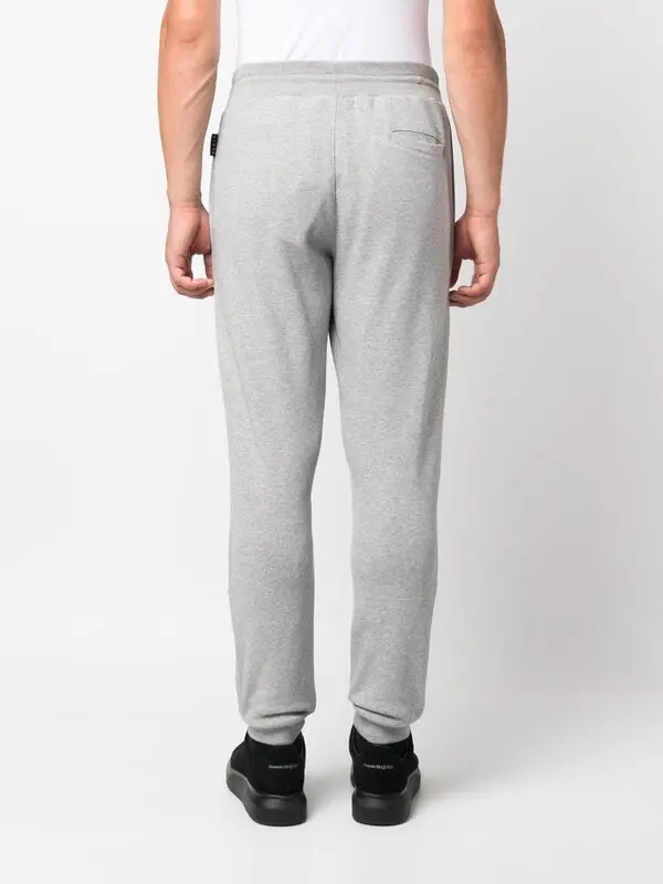 Philipp Plein Constructed Decorative-zip Cotton Track Pants