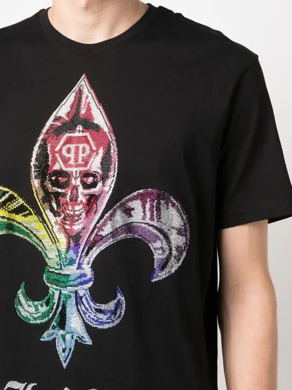 Philipp Plein Ss Chrome Round-neck T-shirt