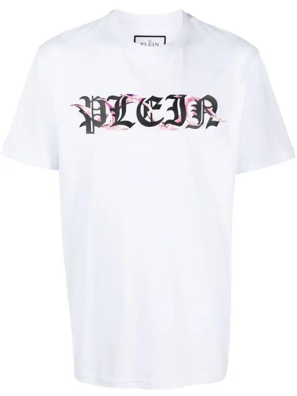 Philipp Plein Logo-print Cotton T-shirt - White