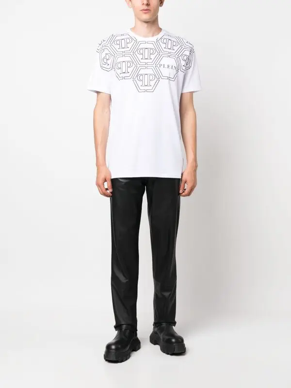 Philipp Plein Ss Hexagon Round-neck T-shirt