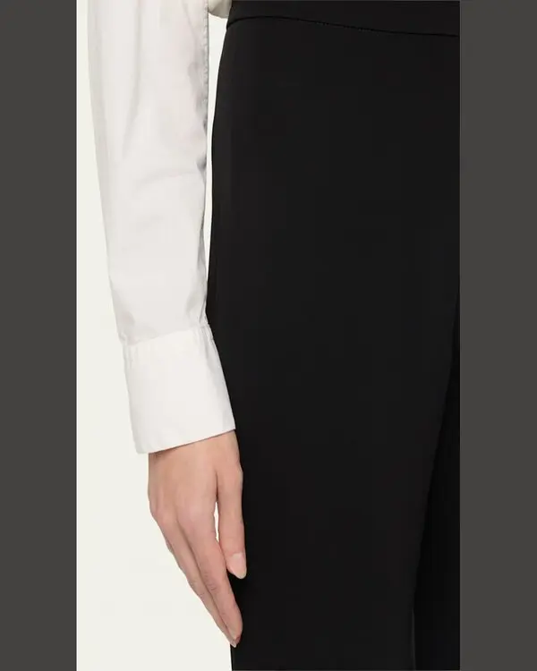Giorgio Armani Cady Straight-leg Pants