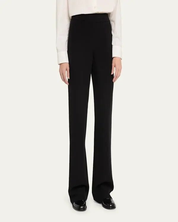Giorgio Armani Cady Straight-leg Pants