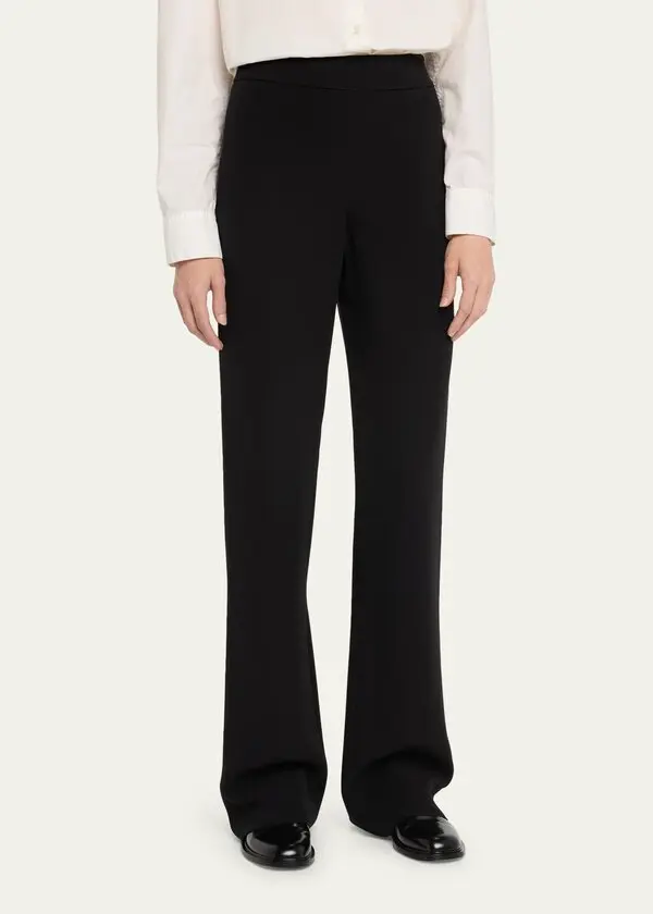 Giorgio Armani Cady Straight-leg Pants