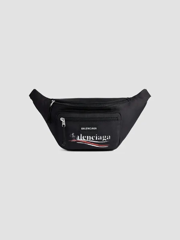 Balenciaga Explorer Beltpack - Black