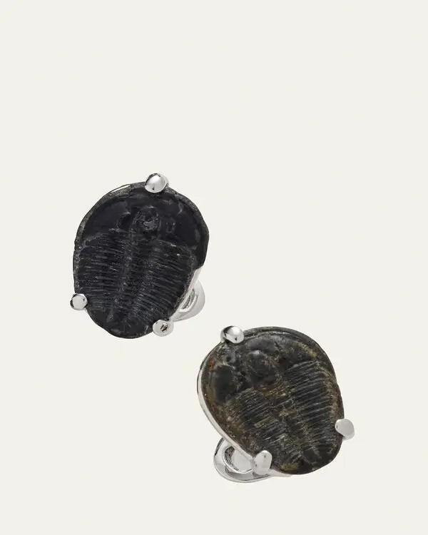 JAN LESLIE Delta Trilobite Cufflinks