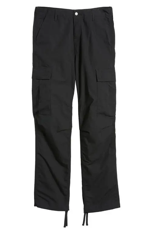 Carhartt Work In Progress Cotton Ripstop Cargo Pants - Black