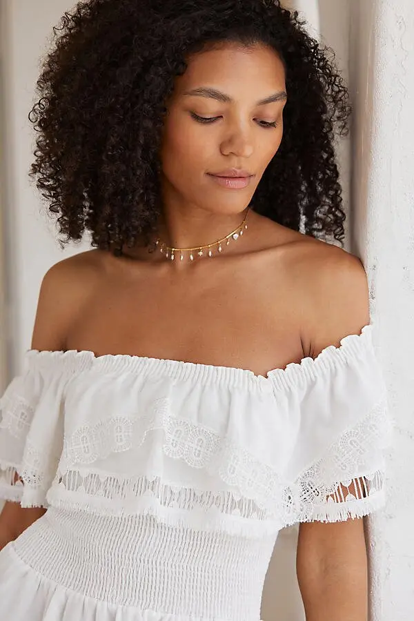 Peixoto Wyatt Dress - White