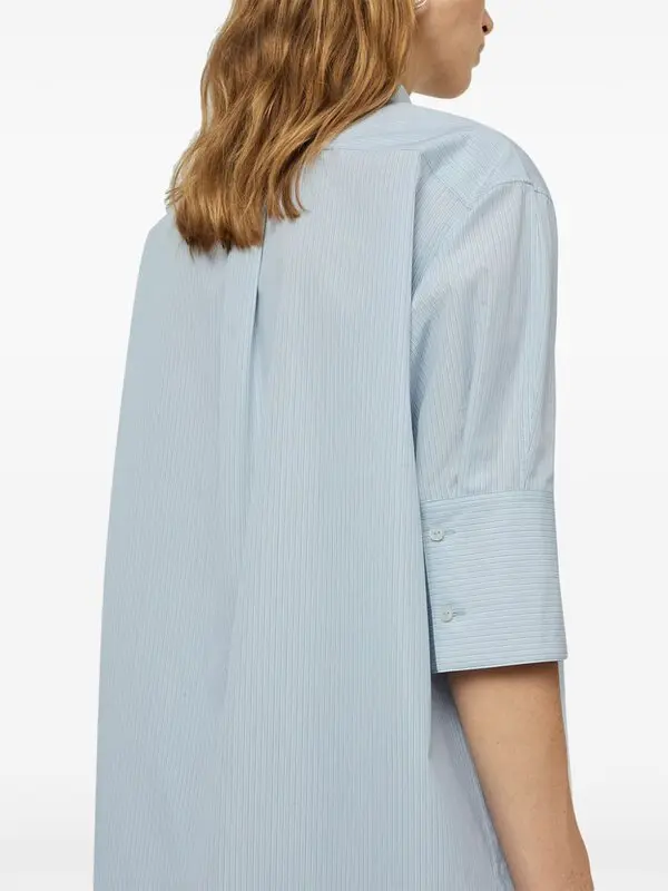 JIL SANDER Striped Cotton Shirt