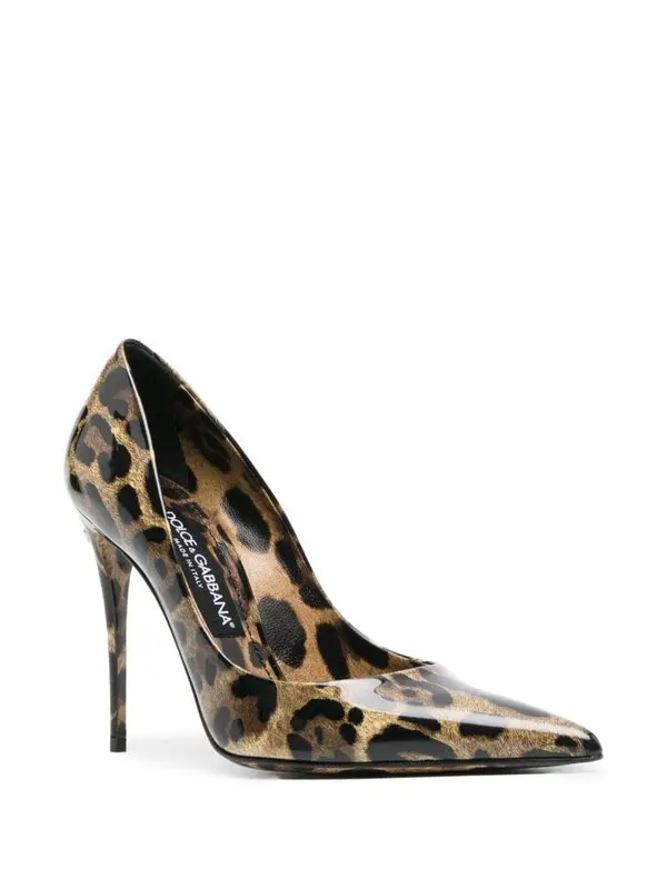 Dolce & Gabbana X Kim 110mm Leopard-print Pumps