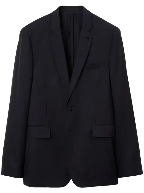 Burberry Notched-collar Single-breasted Blazer