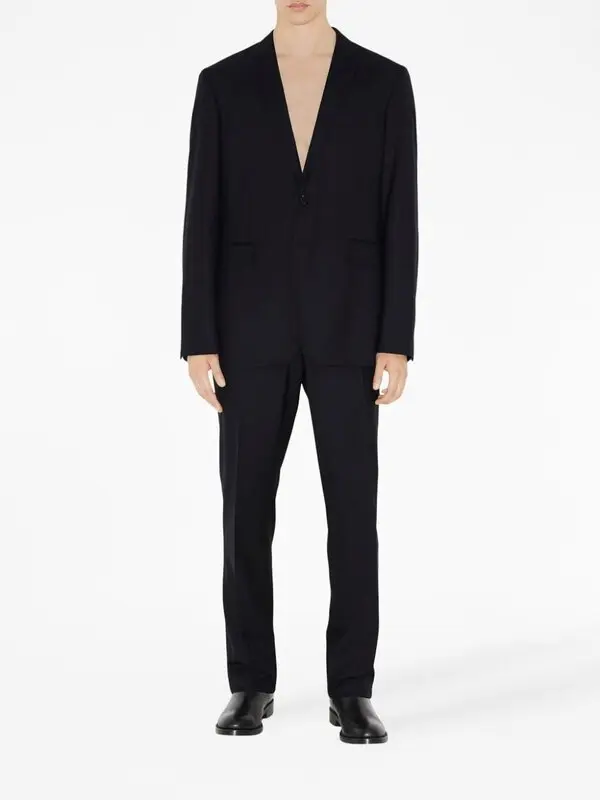 Burberry Notched-collar Single-breasted Blazer