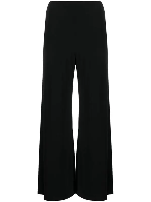 Norma Kamali Cropped Wide-leg Trousers