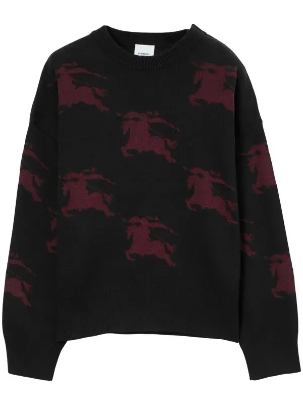 Burberry Equestrian Knight Jacquard Jumper