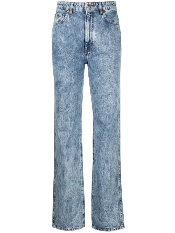Khaite The Danielle Acid-wash Jeans
