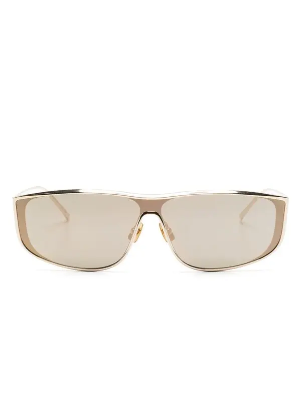 Saint Laurent Luna Pilot Sunglasses - Gold