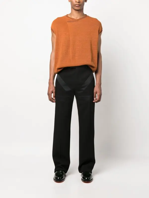 FERRAGAMO Inlay Tailored Trousers
