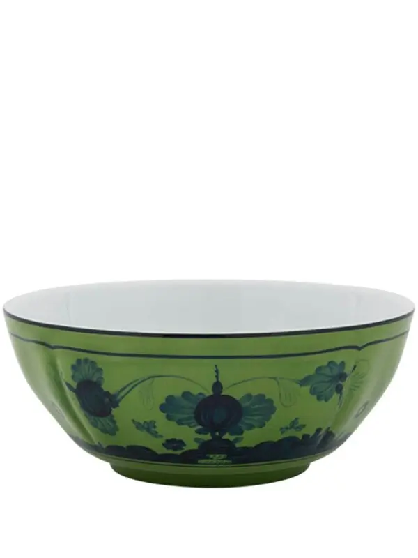 GINORI 1735 Oriente Italiano Porcelain Bowl - Green
