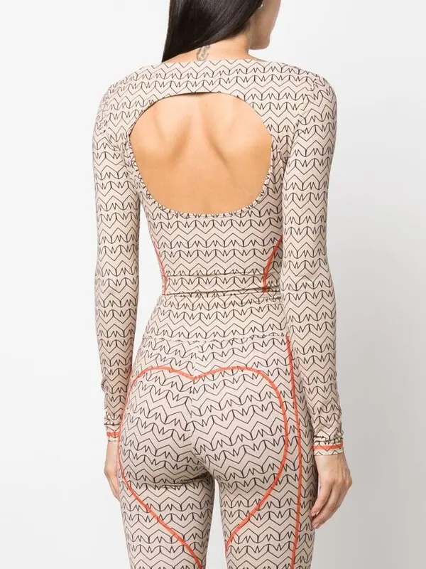 Patrizia Pepe Monogram Bodysuit