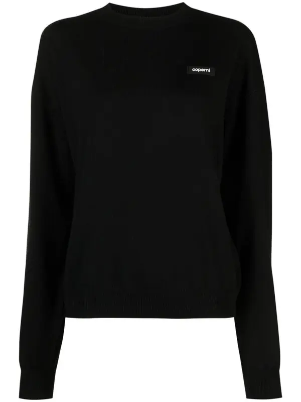 Coperni Logo-print Long-sleeve Jumper