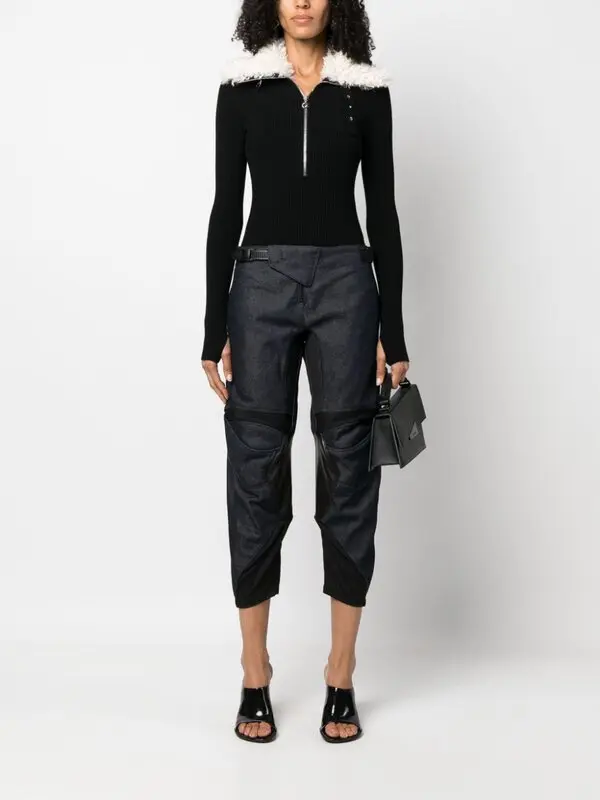 Coperni Low-rise Cropped Jeans