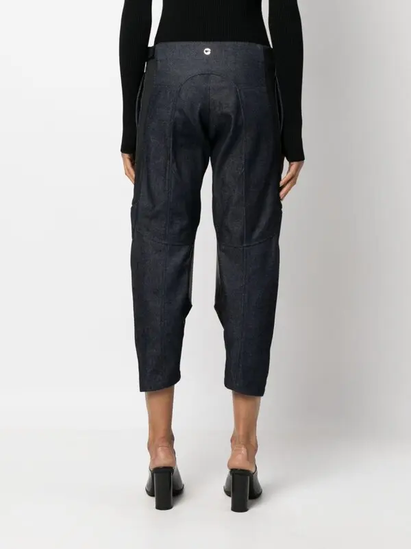 Coperni Low-rise Cropped Jeans