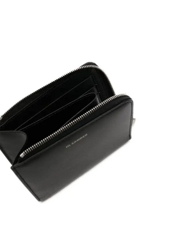 JIL SANDER Logo-print Leather Wallet