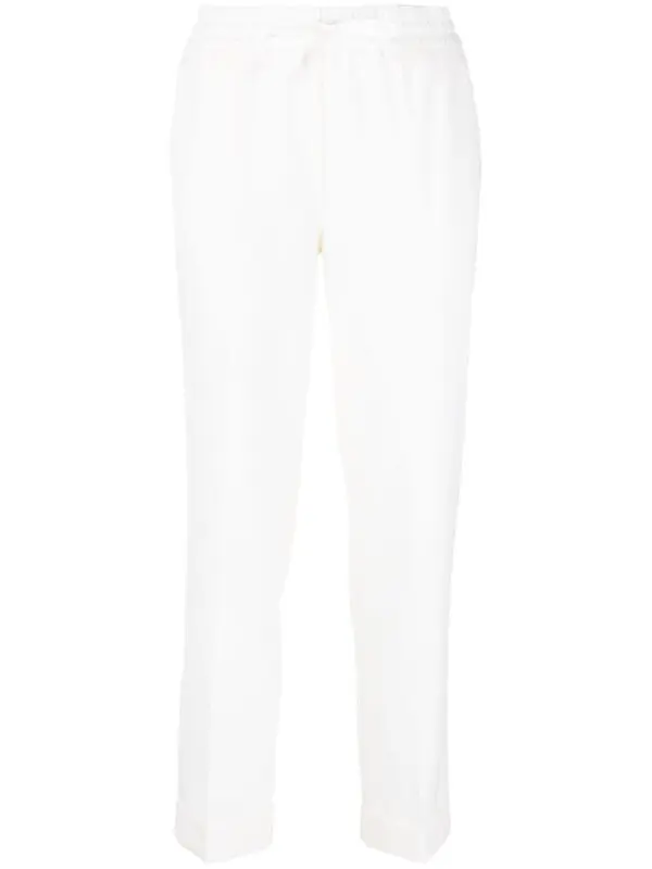 P.a.r.o.s.h Tapered Drawstring Trousers - Neutrals