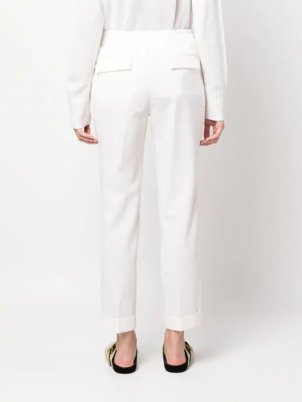 P.a.r.o.s.h Tapered Drawstring Trousers - Neutrals