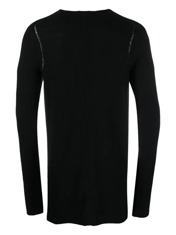 ISAAC SELLAM EXPERIENCE Distressed-detail Cashmere Jumper