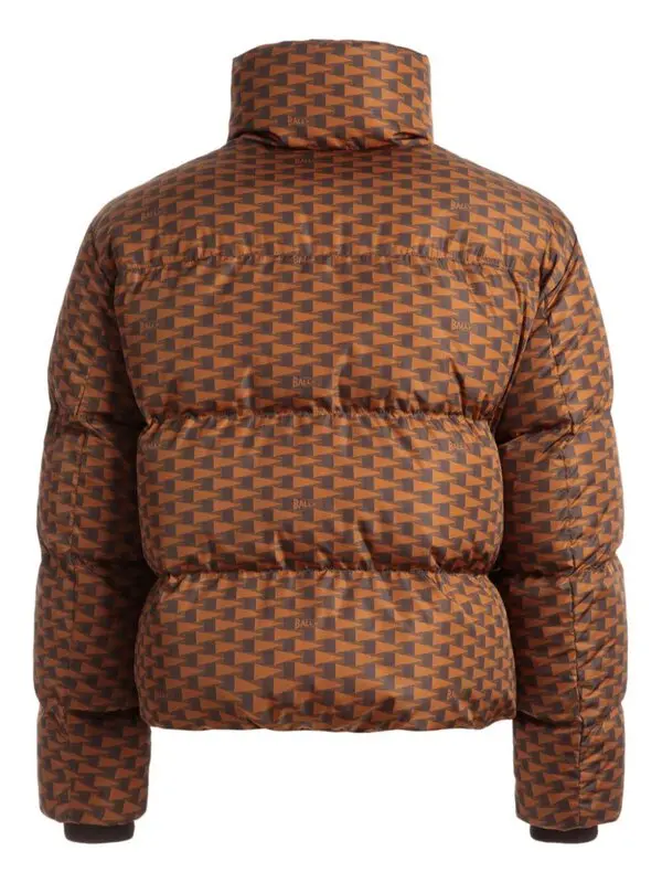 Bally Geometric-print Padded Jacket