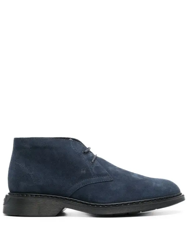 Hogan Suede Desert Boots - Blue