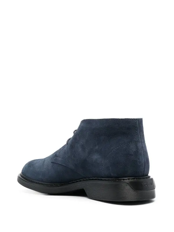 Hogan Suede Desert Boots - Blue