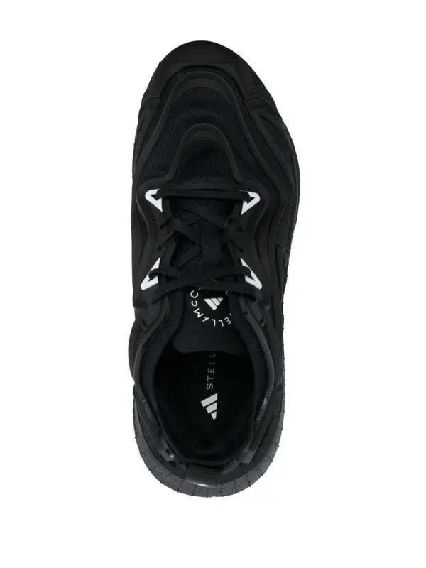 Adidas By Stella McCartney Ultraboost Panelled Sneakers - Black