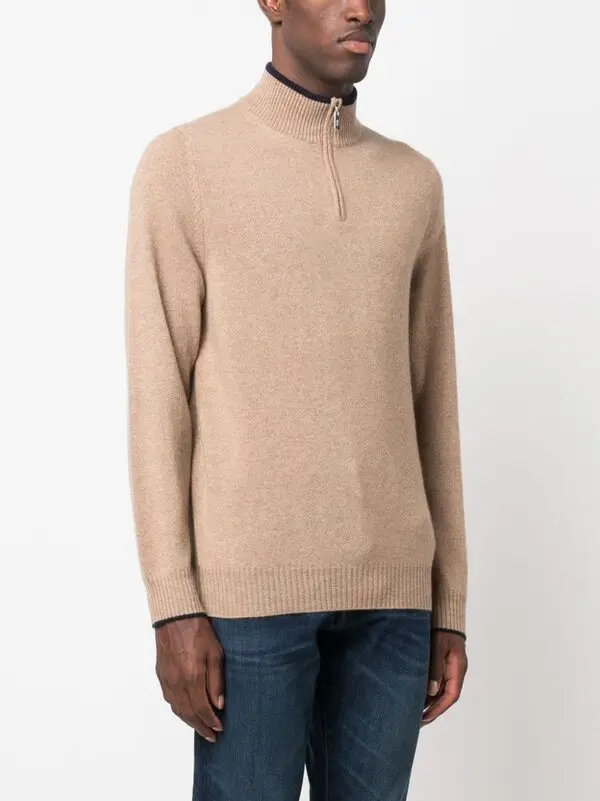Fedeli Favonio Fine-knit Cashmere Jumper - Neutrals