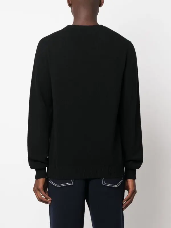 BARRIE 3d-knit Cashmere Jumper - Black