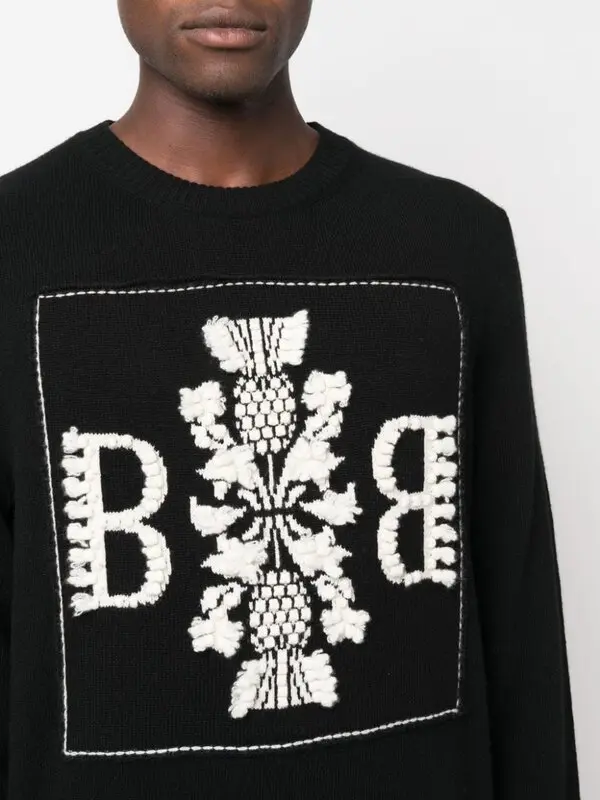 BARRIE 3d-knit Cashmere Jumper - Black