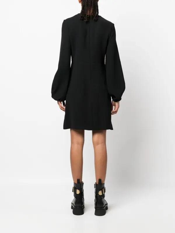 P.a.r.o.s.h A-line Mini Dress - Black