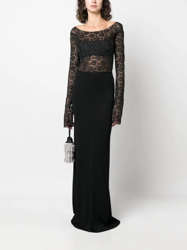 ROTATE BY BIRGER CHRISTENSEN Floral-lace Top