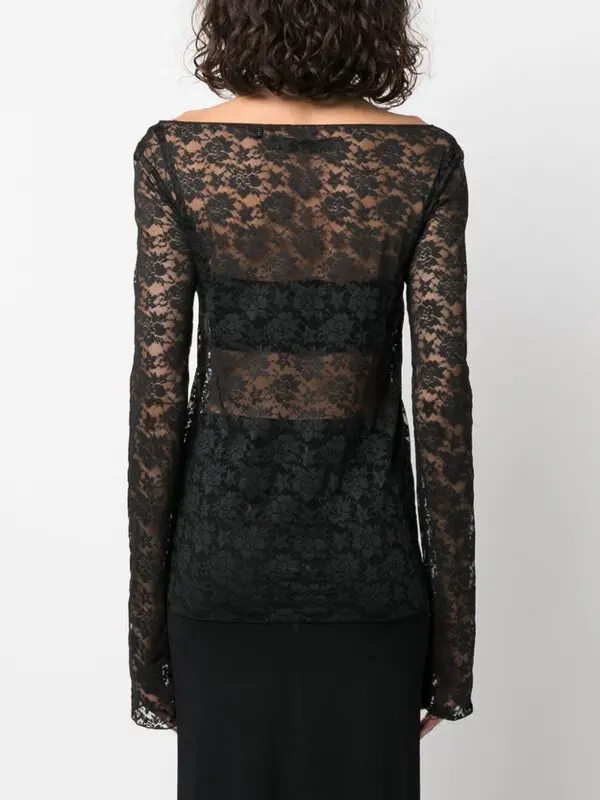 ROTATE BY BIRGER CHRISTENSEN Floral-lace Top