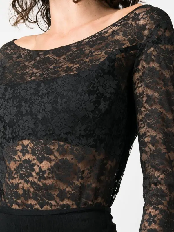 ROTATE BY BIRGER CHRISTENSEN Floral-lace Top