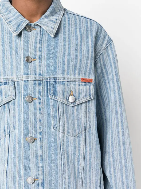 Martine Rose Striped Denim Jacket