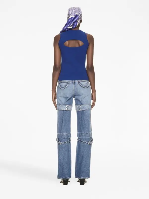 Off-White Logo-print Sleeveless Top