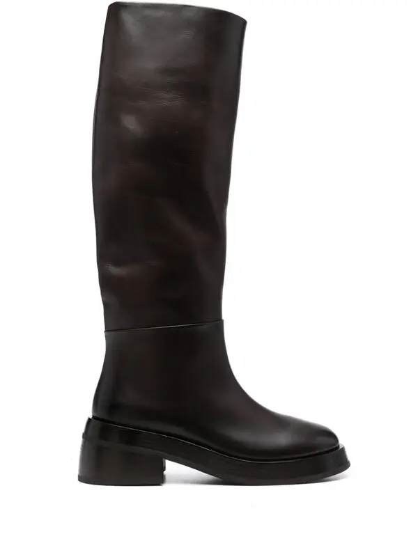 Marsèll 60mm Fondello Leather Knee-high Boots