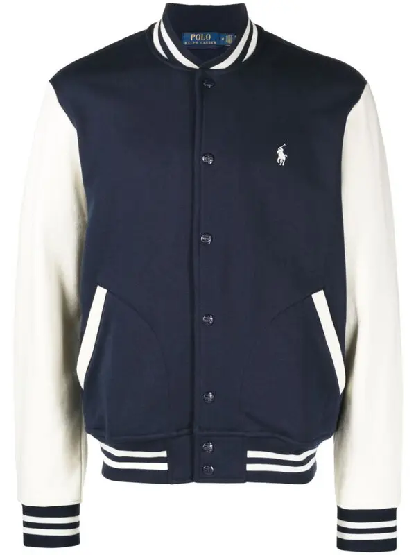 Ralph Lauren Polo Pony Cotton-blend Varsity Jacket