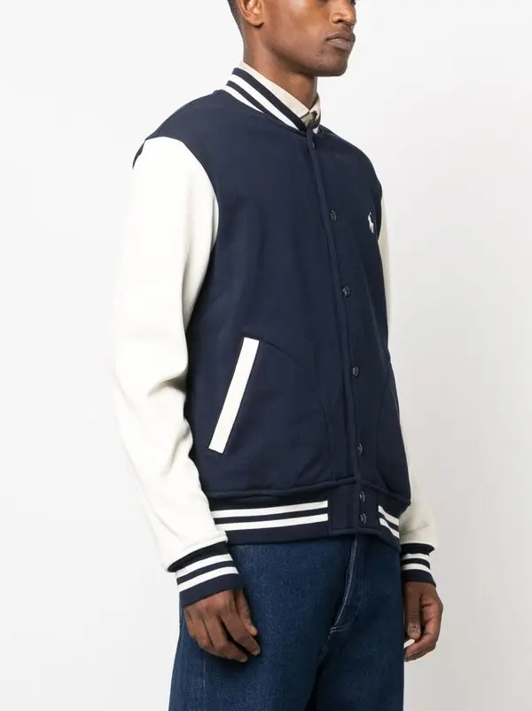 Ralph Lauren Polo Pony Cotton-blend Varsity Jacket