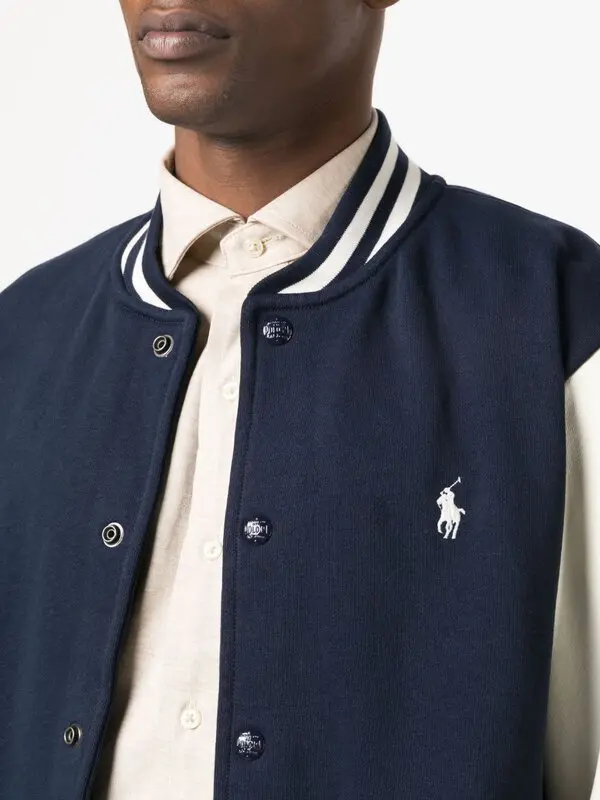 Ralph Lauren Polo Pony Cotton-blend Varsity Jacket