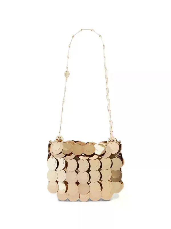 Rabanne Mini Sparkle Layered Bag
